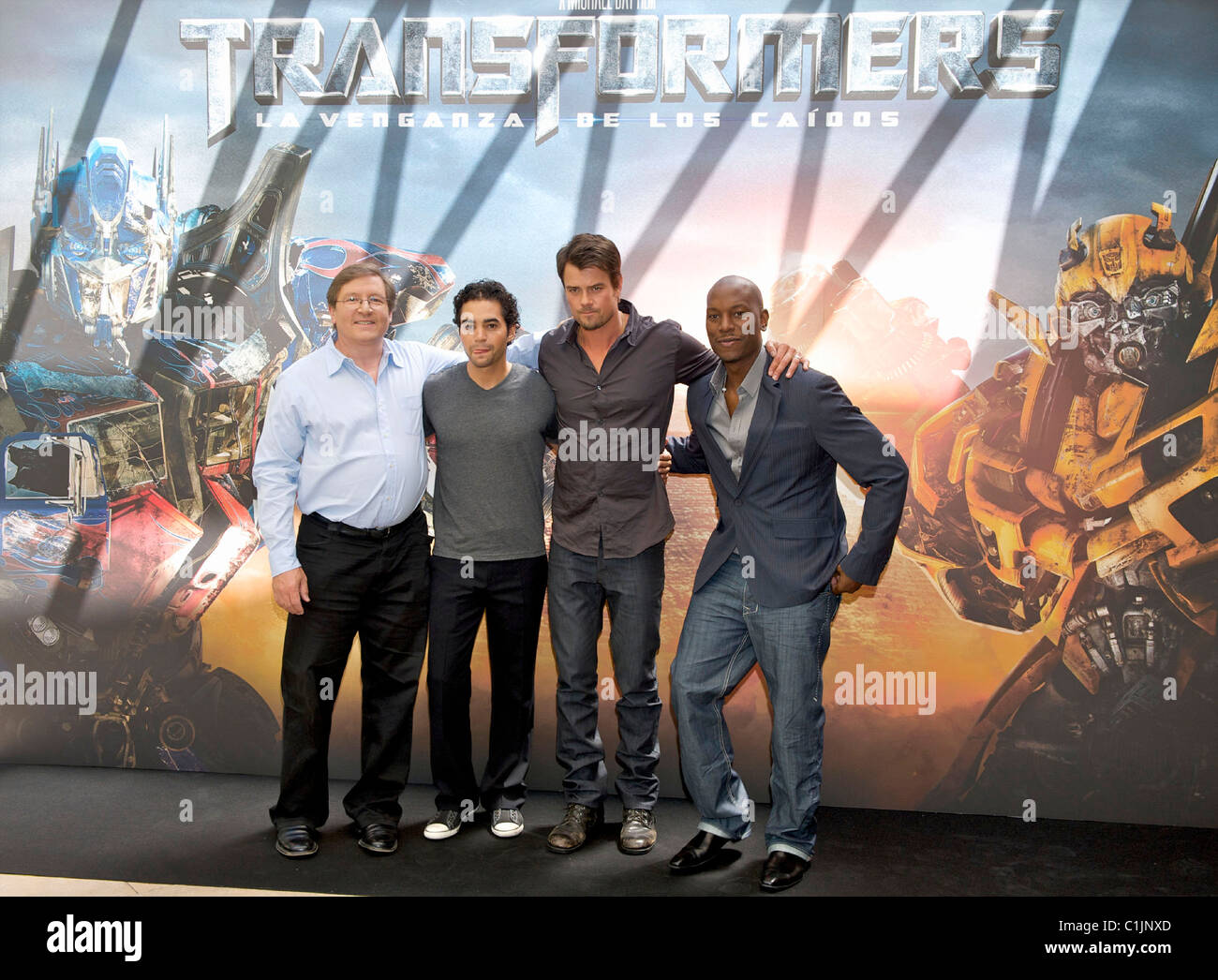 Lorenzo Di Bonaventura, Ramon Rodriguez, Josh Duhamel and Tyrese Gibson ...