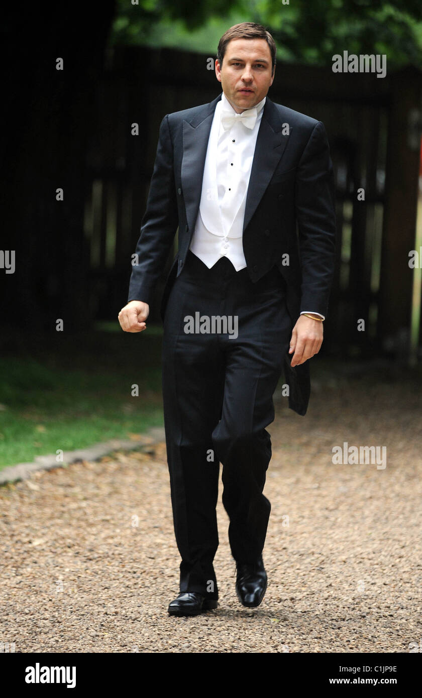 David Walliams Raisa Gorbachev Foundation Party held at Hampton Court ...
