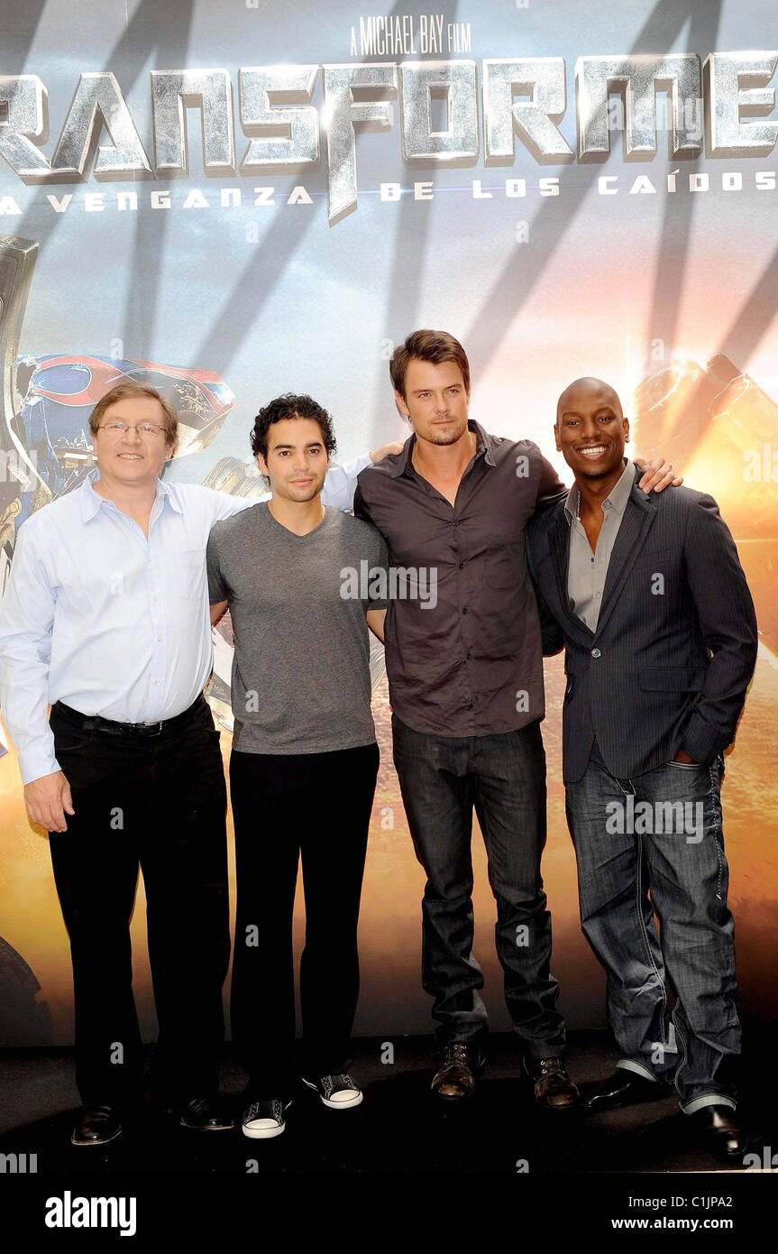 Lorenzo Di Bonaventura, Ramon Rodriguez, Josh Duhamel and Tyrese Gibson ...