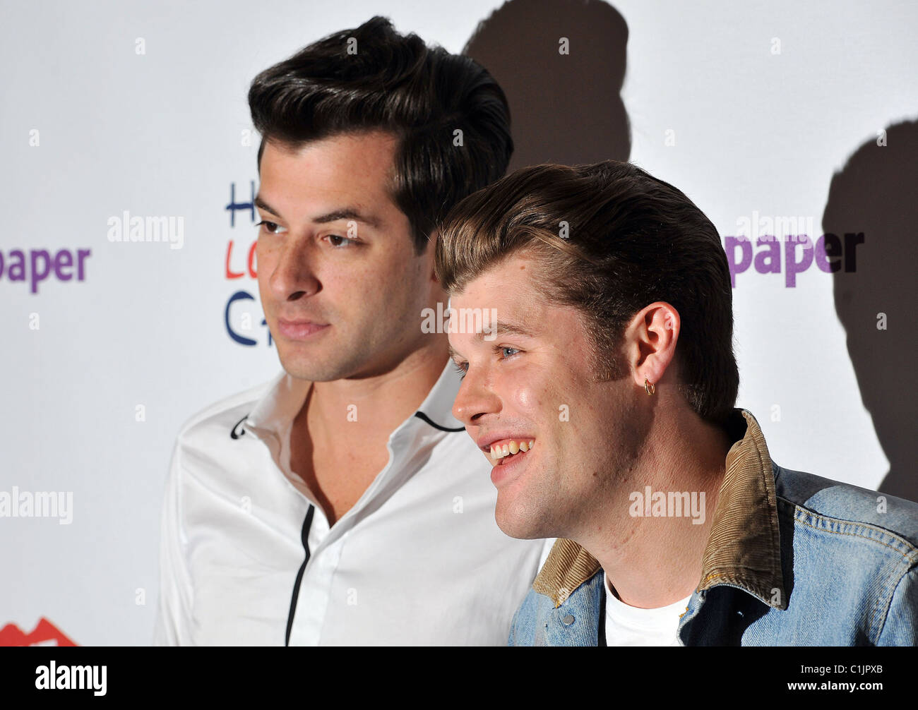 Mark Ronson and Daniel Merriweather Summertime Ball 2009 held at the ...