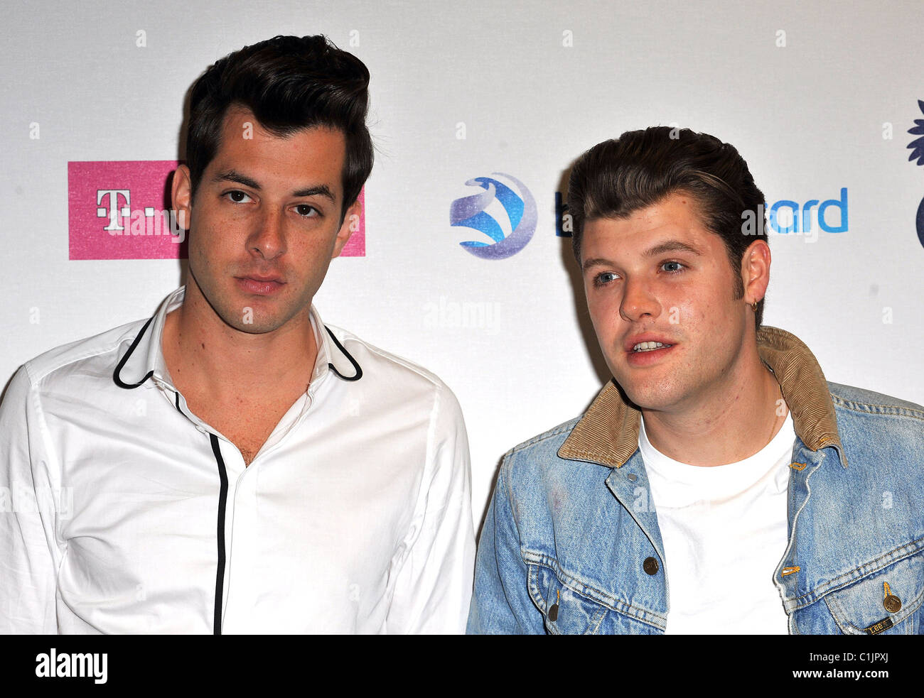 Mark Ronson and Daniel Merriweather Summertime Ball 2009 held at the ...