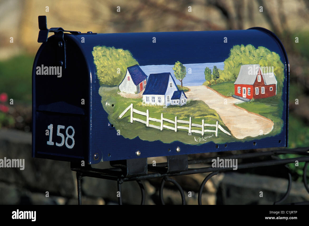 Canada, mail box Stock Photo - Alamy