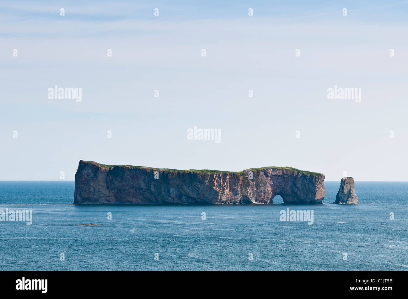 Quebec, Canada. Rocher Perce, Perce Rock Stock Photo - Alamy