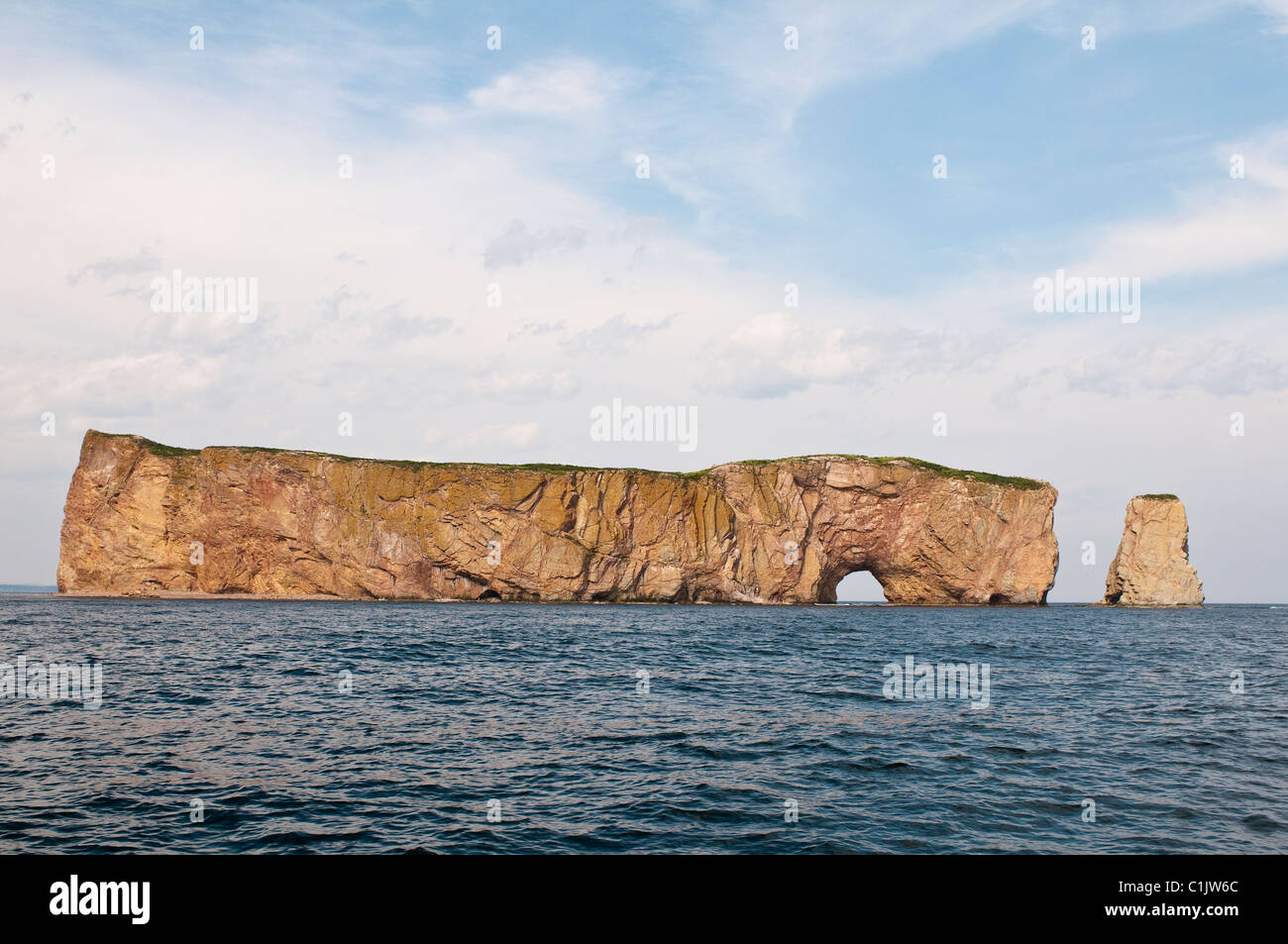 Quebec, Canada. Rocher Perce, Perce Rock Stock Photo - Alamy