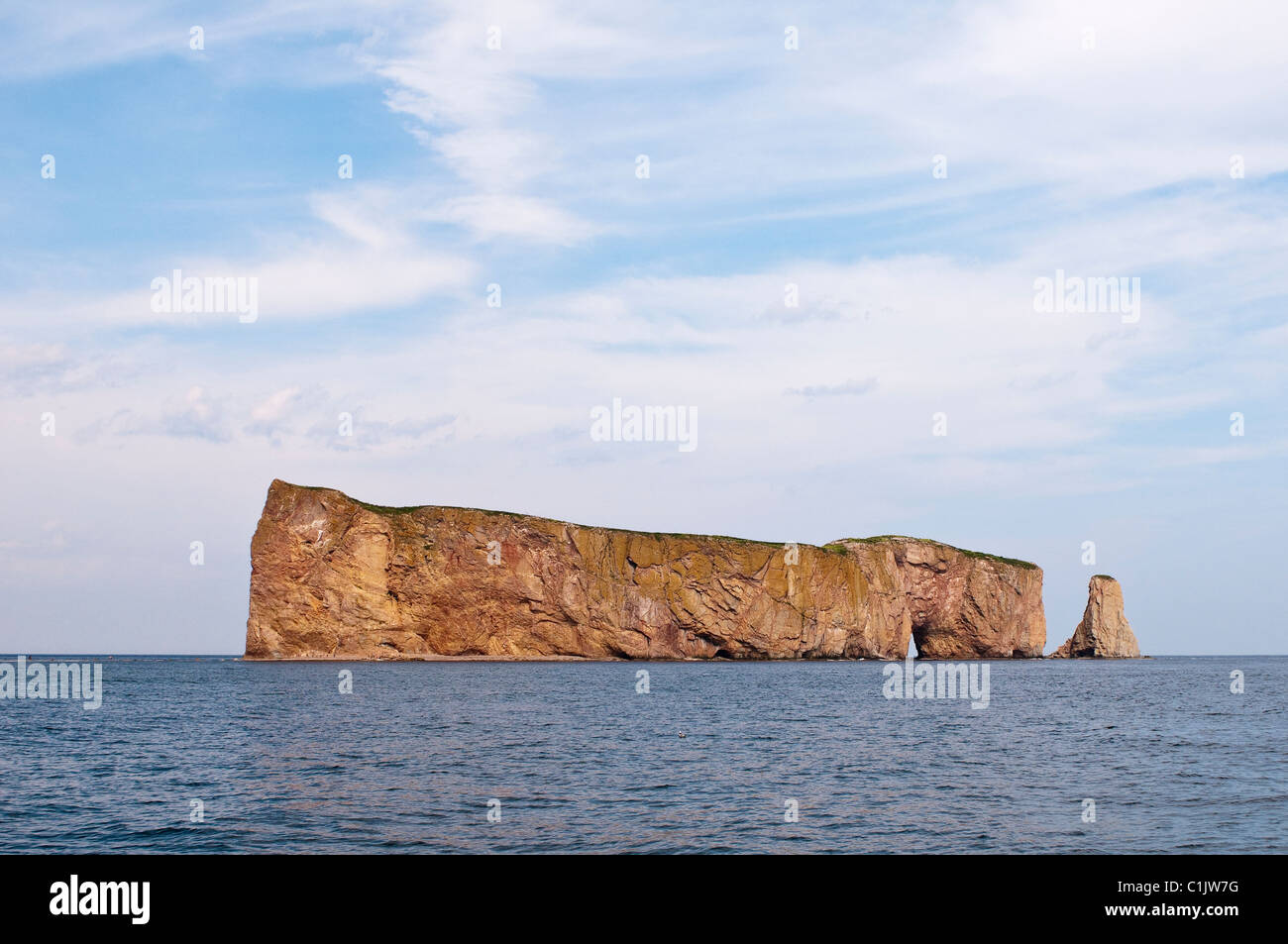 Quebec, Canada. Rocher Perce, Perce Rock Stock Photo - Alamy