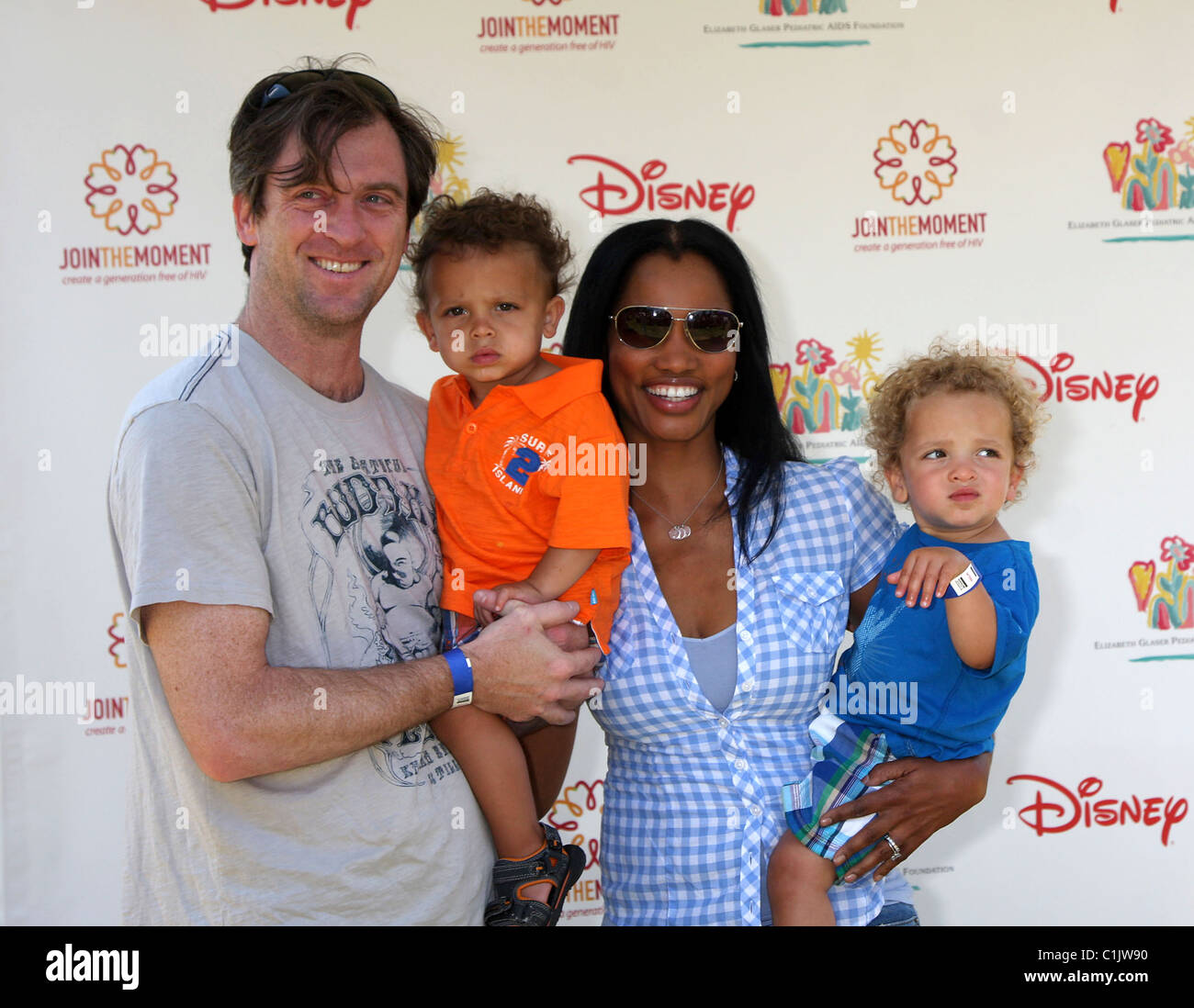 Garcelle beauvais and family hi-res stock photography and images - Alamy