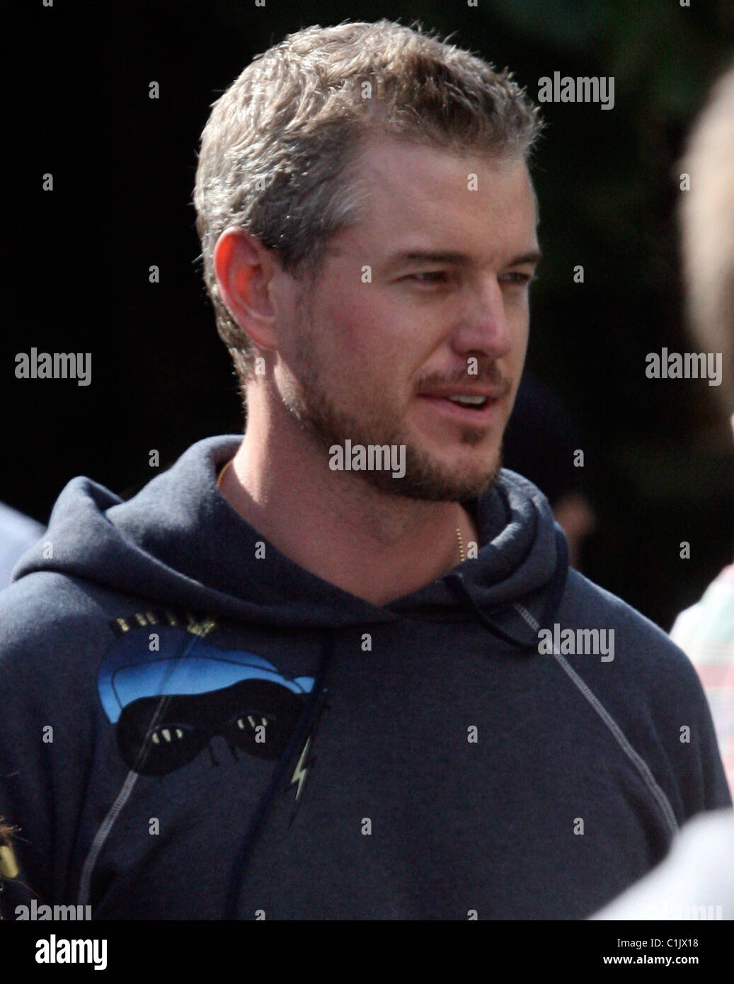 Eric Dane arrives for the first game of the NBA National Championship ...
