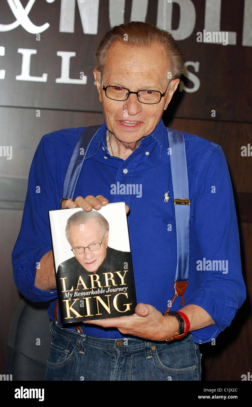 Larry King at the book signing of his latest book 'My Incredible ...