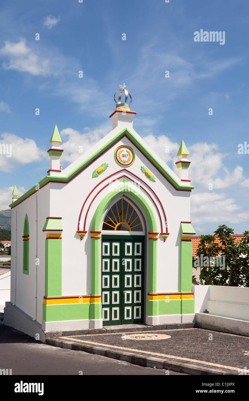Imperio - small chapel - in Pico island, Azores Stock Photo - Alamy