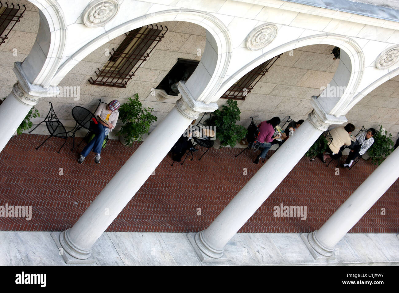 Exterior of the public library in Boston, Massachusets Stock Photo - Alamy