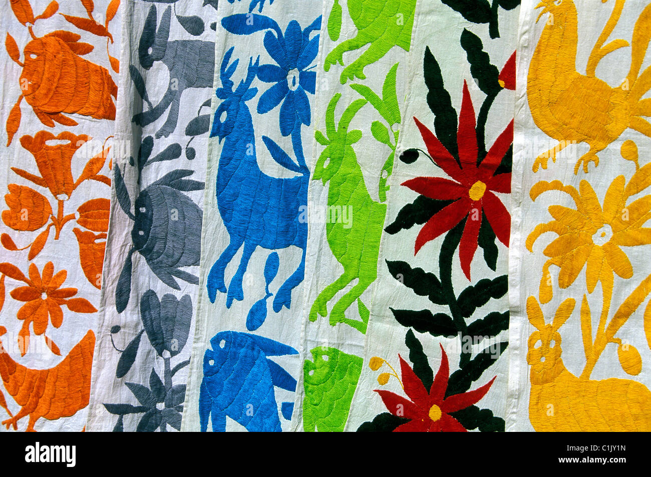 Mexico michoacan state textile hi-res stock photography and images - Alamy