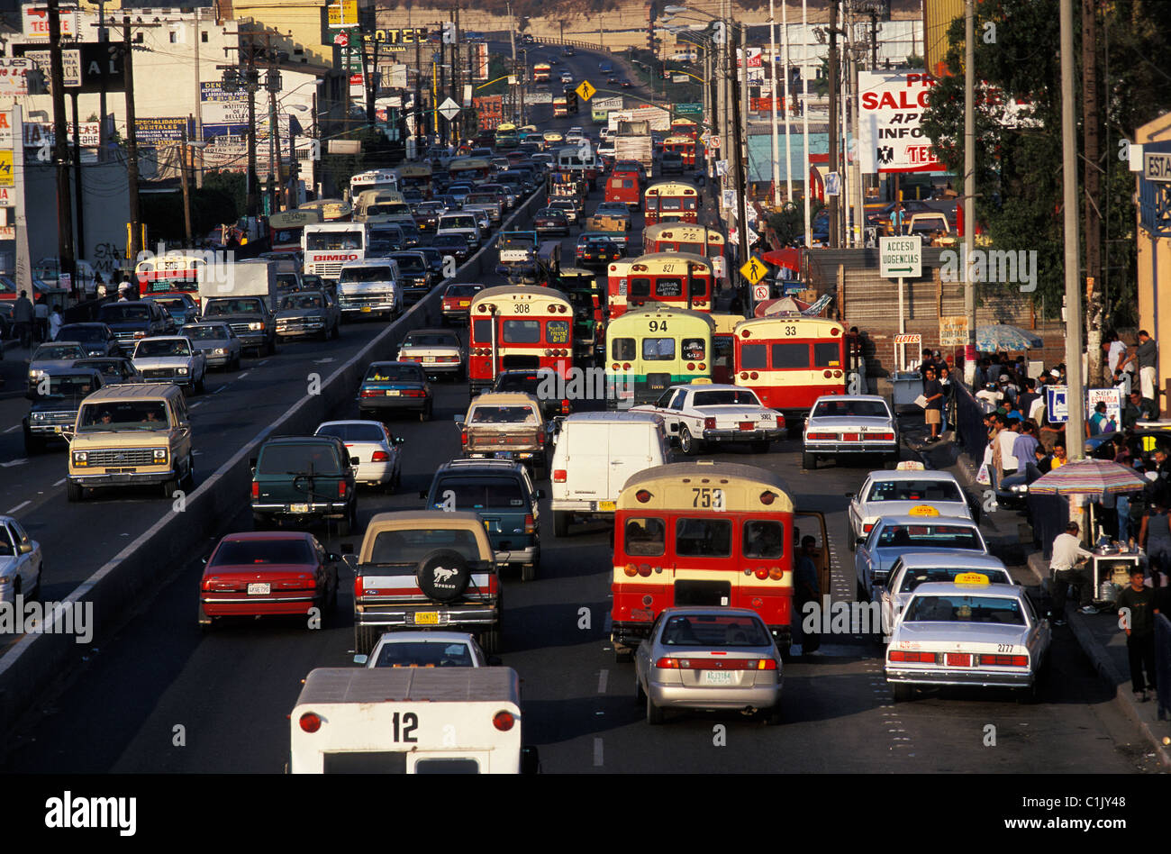 Mexico, Baja California State, Tijuana Stock Photo - Alamy