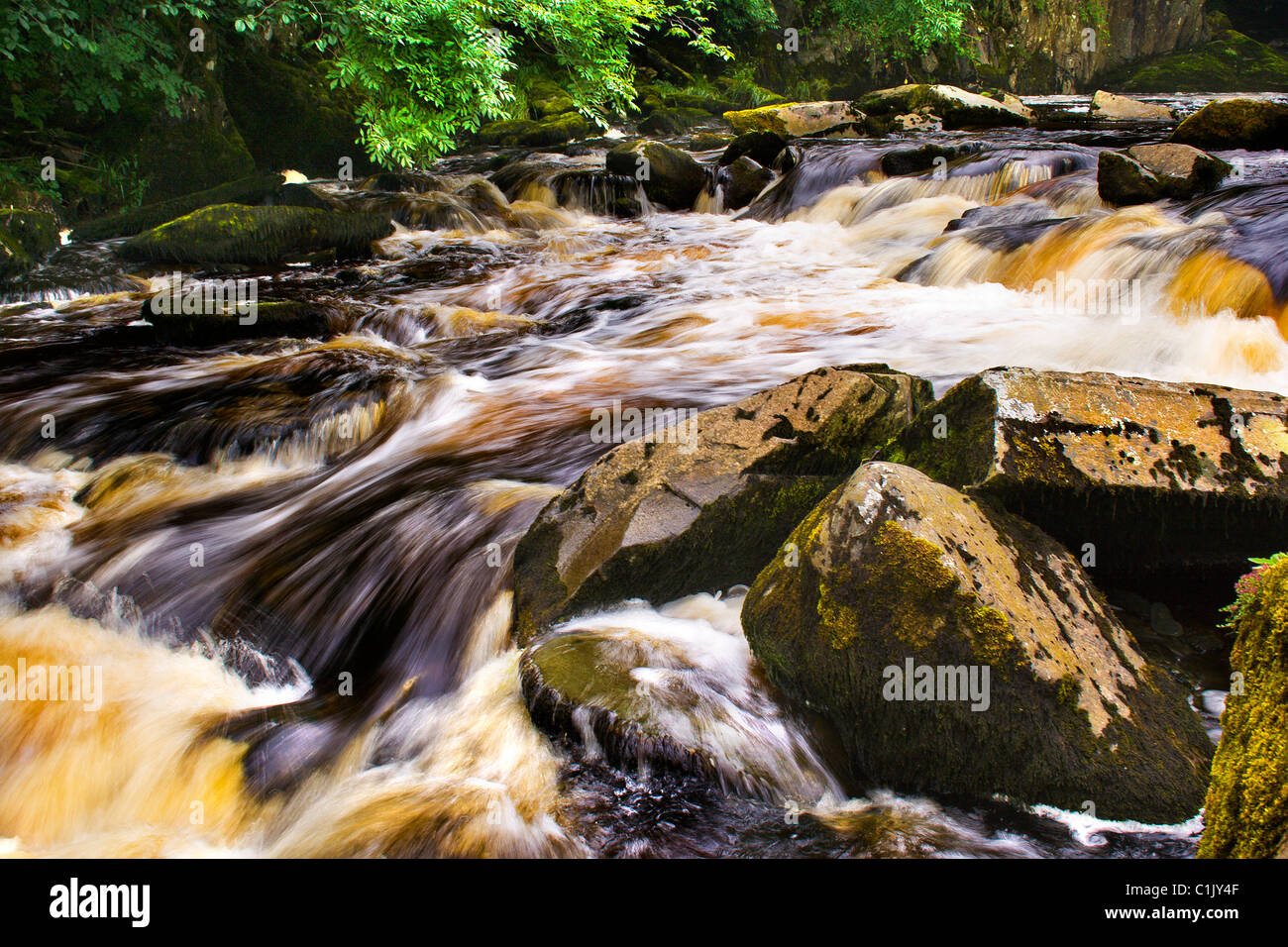 Ingleton falls trail hi-res stock photography and images - Alamy