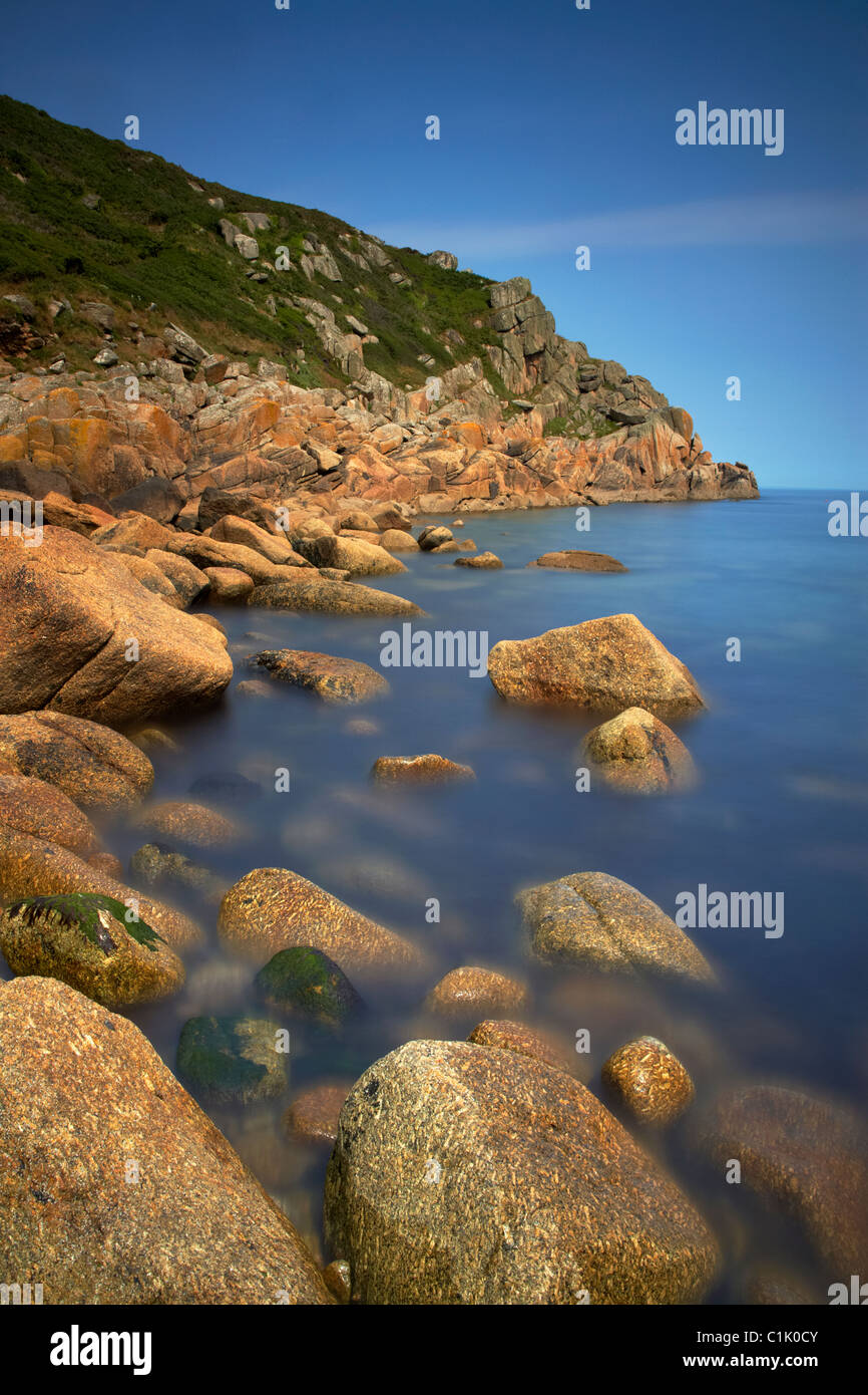 Penberth Cove on the Cornish coast Cornwall UK Stock Photo - Alamy