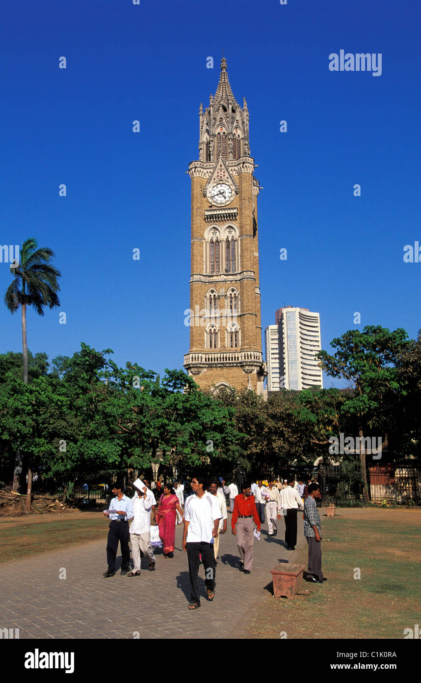 India, Maharashtra, Bombay (Mumbai city), Oval Maidan Stock Photo - Alamy