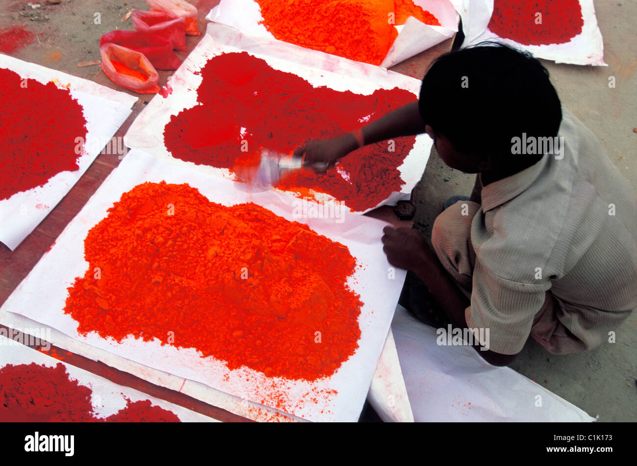 Pigments hi-res stock photography and images - Alamy