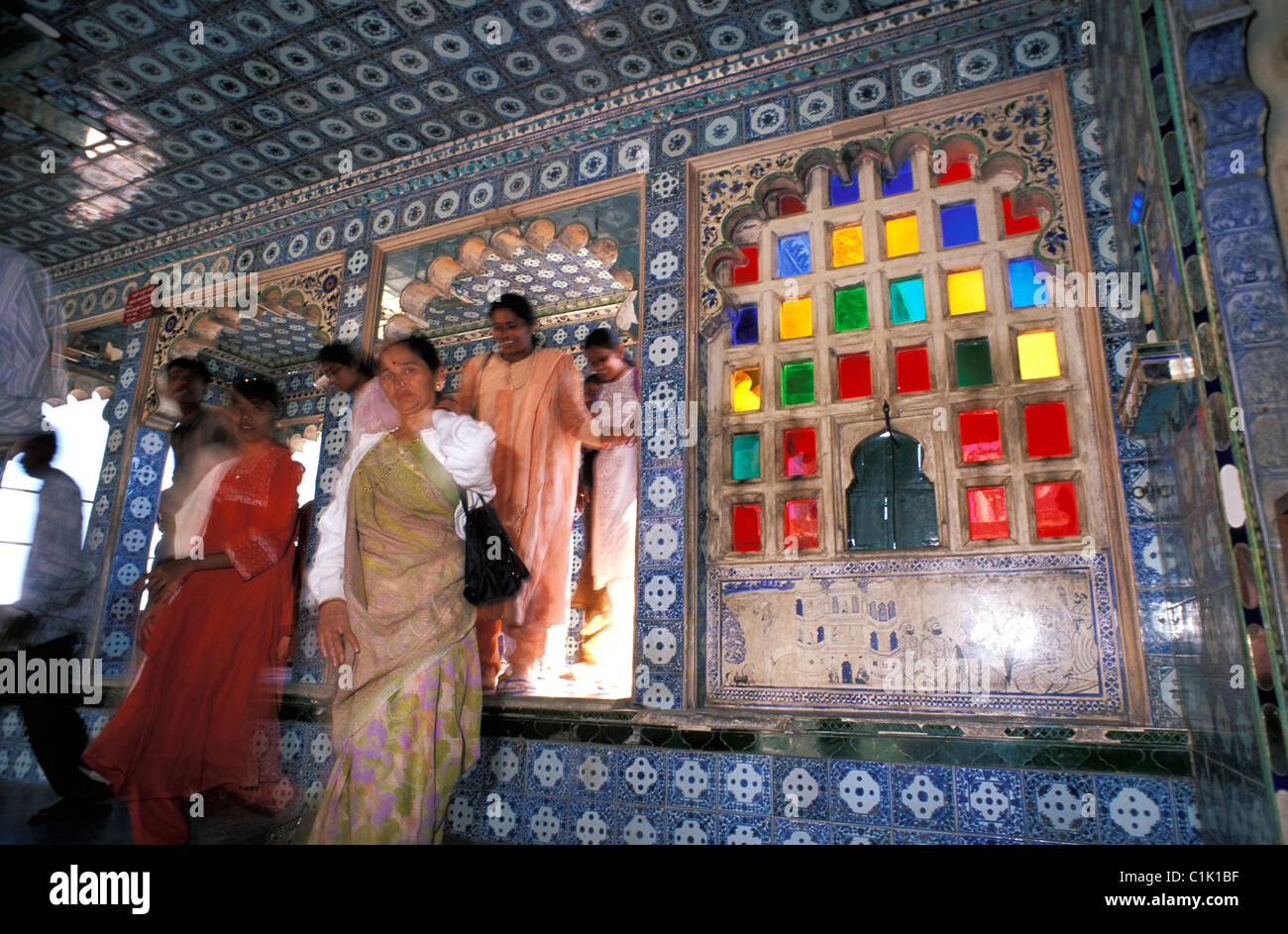 India, Rajasthan State, Udaipur, Maharaja' s Palace Stock Photo - Alamy