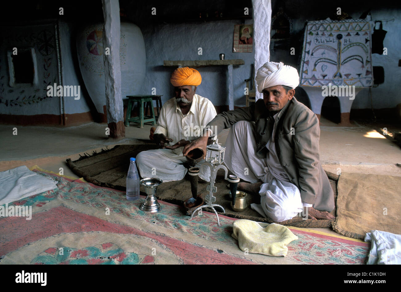India, Rajasthan State, Rohet village Stock Photo - Alamy