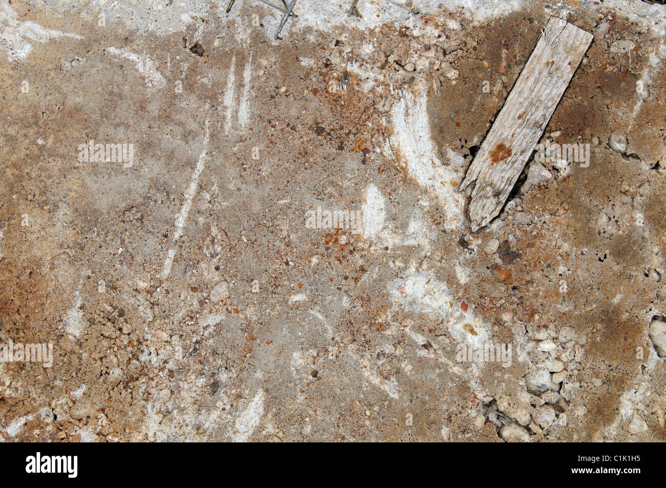 Concrete embedded stones hi-res stock photography and images - Alamy