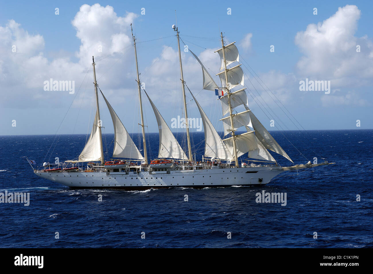France, Guadeloupe, the Star Clipper Stock Photo - Alamy