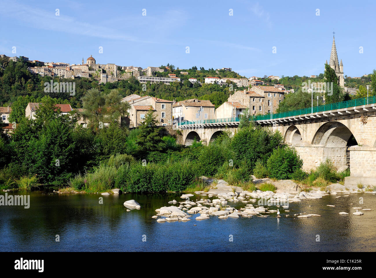 France, Ardeche, Aubenas Stock Photo - Alamy
