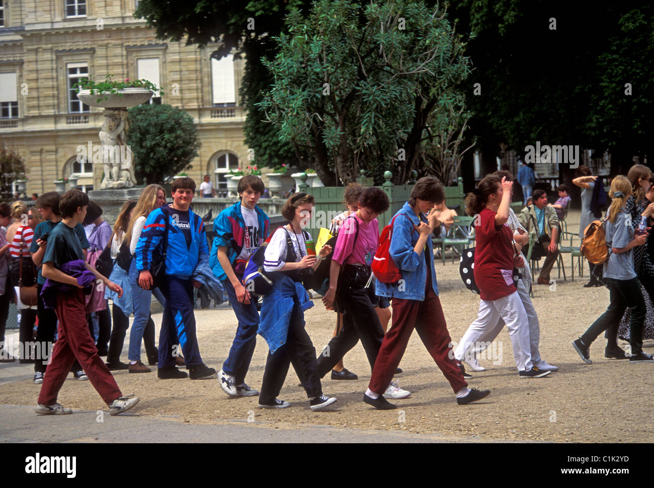 French students, teenage girls, teenage boys, students, teens ...