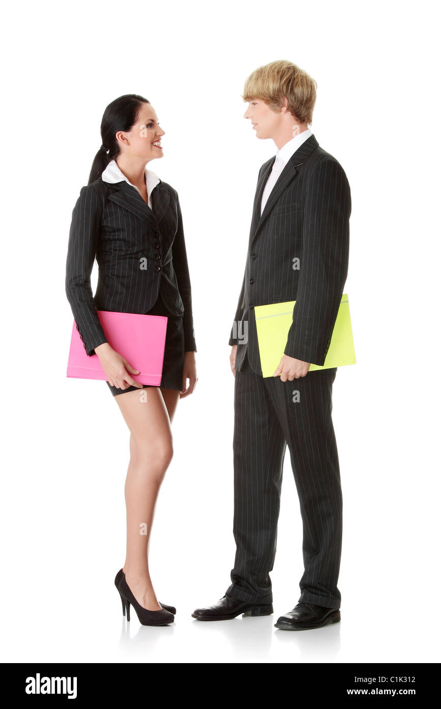 Business partners meeting Cut Out Stock Images & Pictures - Alamy