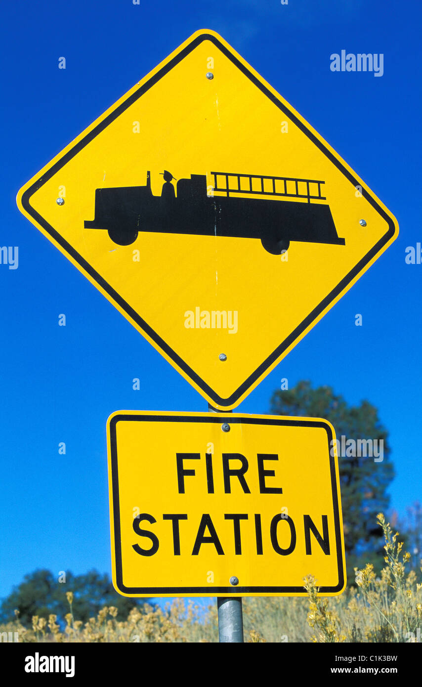 United States, road signs Stock Photo - Alamy