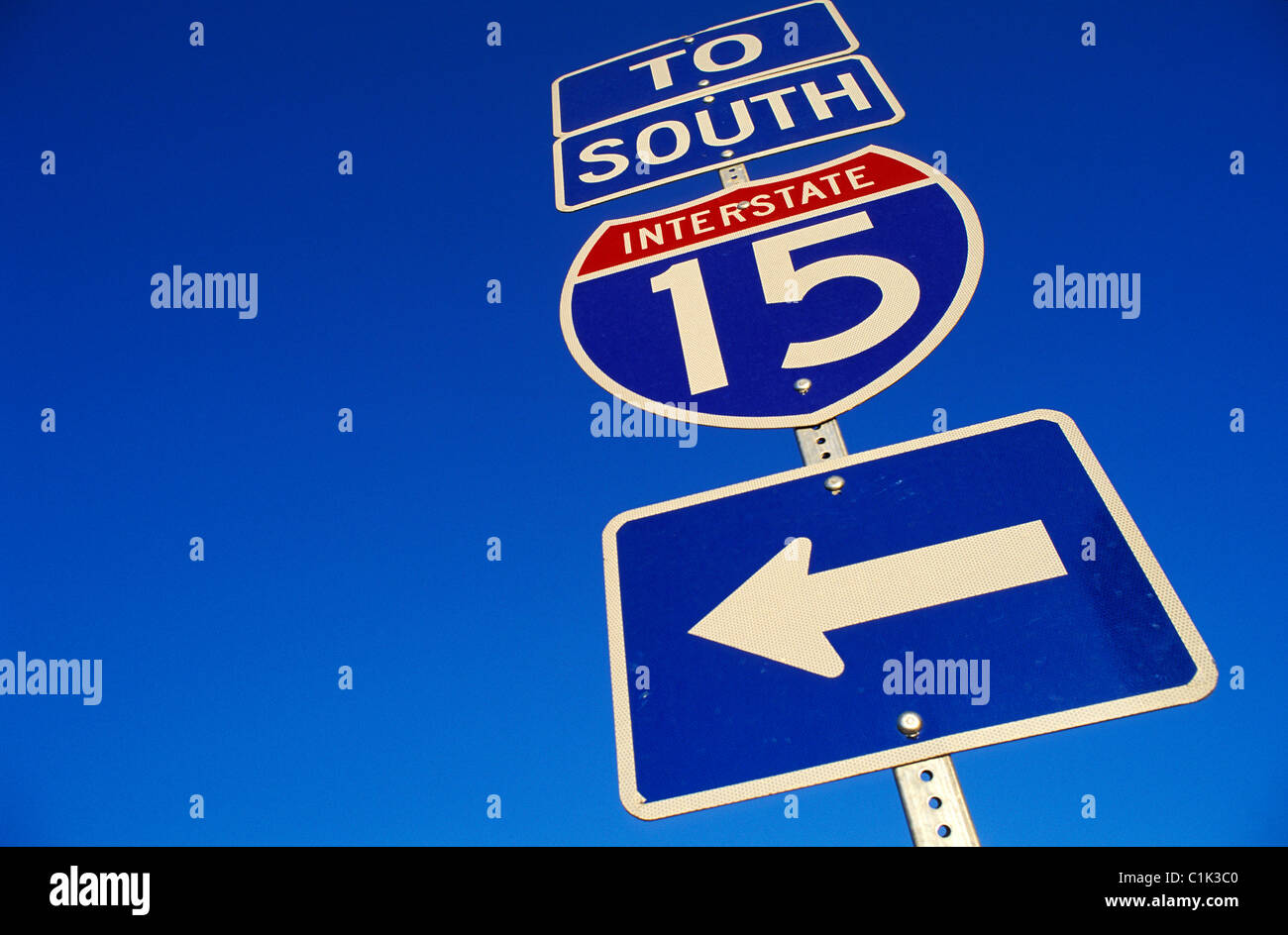 United States, road signs Stock Photo - Alamy