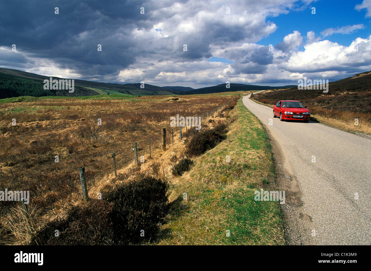 United Kingdom, Scotland, Highlands region, Lairg area Stock Photo - Alamy