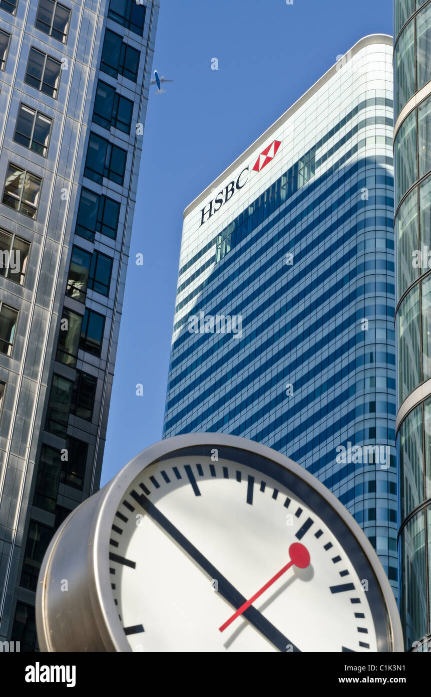 HSBC Bank Tower Canary Wharf, West India Docks, Isle of Dogs, Tower ...