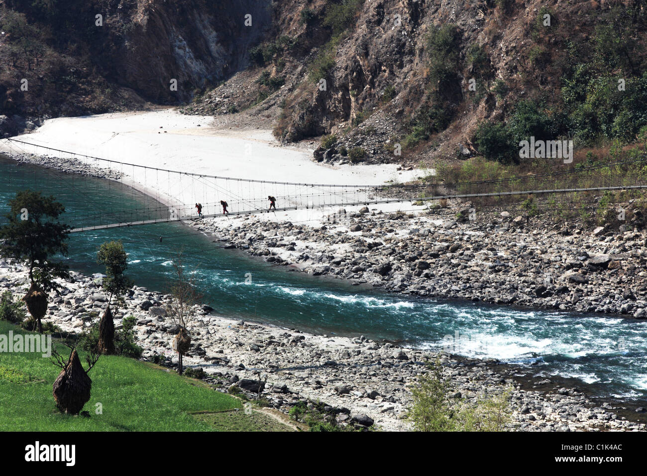 Nepali landscape Nepal Himalaya Stock Photo - Alamy