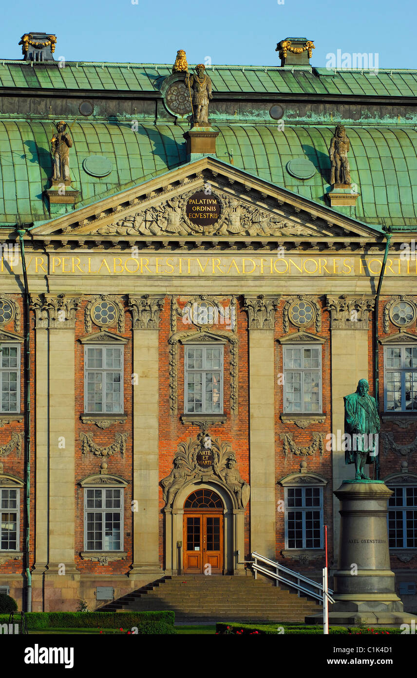 Sweden, Stockholm, Gamla Stan Island (old town), the House of Nobility ...