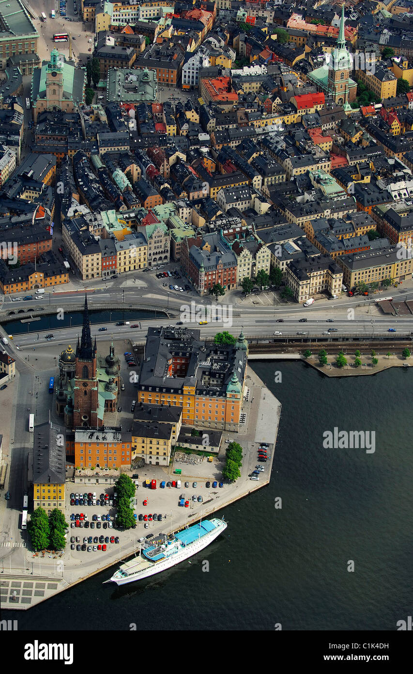 Riddarholmen stockholm roof hi-res stock photography and images - Alamy