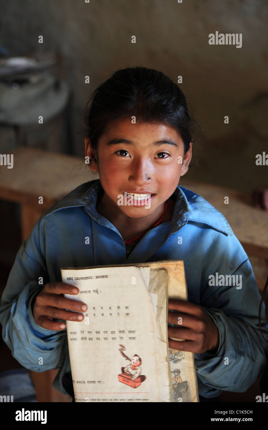 Nepali school hi-res stock photography and images - Alamy