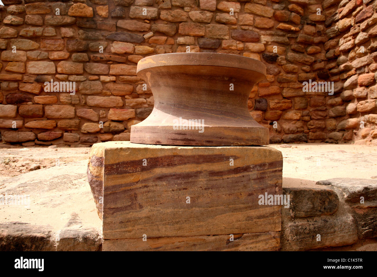 Dholavira an excavated site of ancient city of Harappa civilisation ...