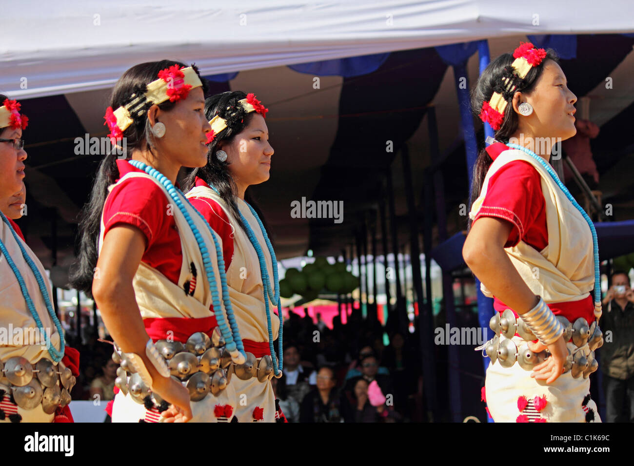 Nyishi tribe women arunachal pradesh hi-res stock photography and ...