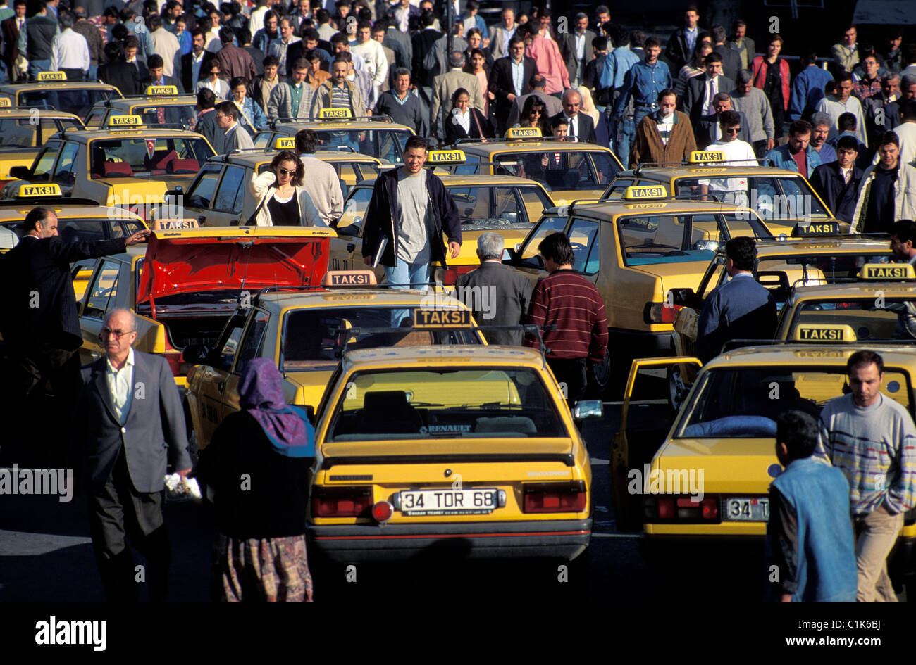 Turkey, Istanbul, taxis Stock Photo - Alamy