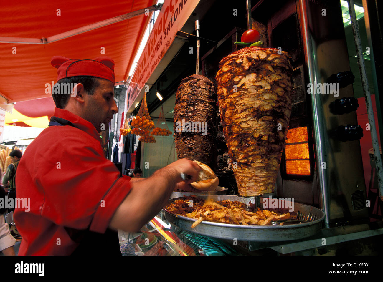 Turkey, Istanbul, doner kebap or kebab Stock Photo - Alamy