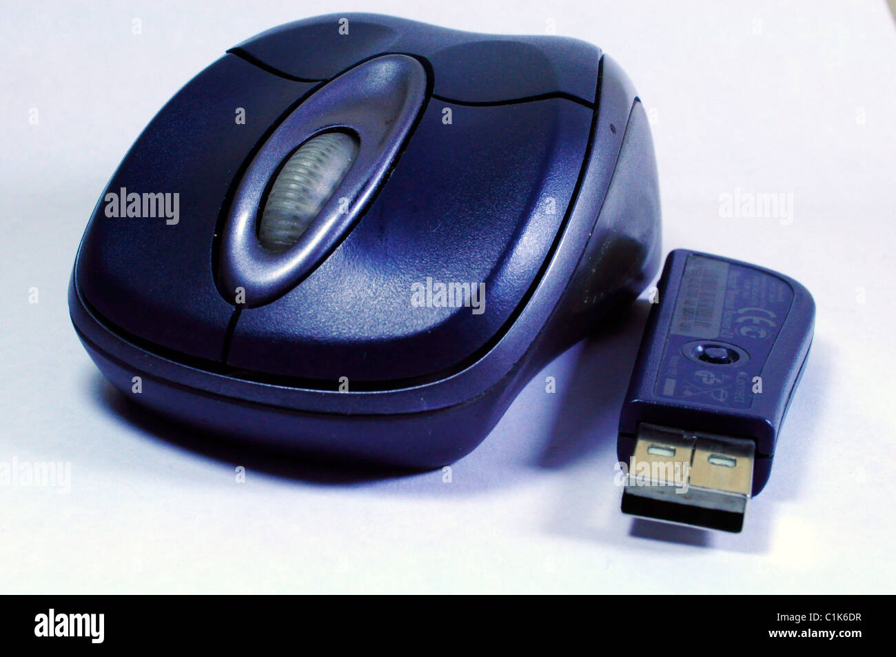 cumputers mouse with usb Stock Photo - Alamy