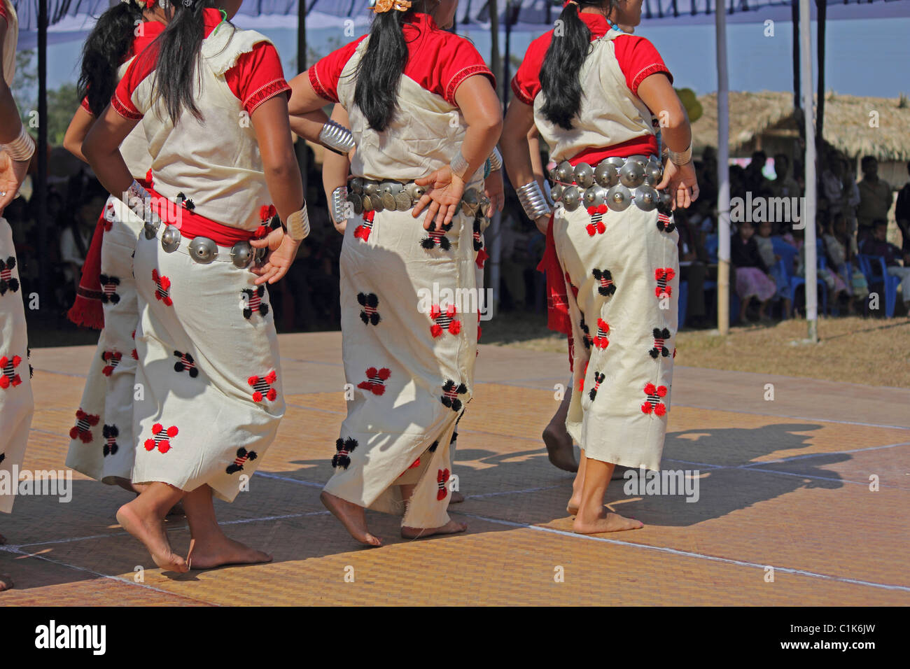 Nyishi tribes, women performing dance at Namdapha Eco Cultural Festival ...