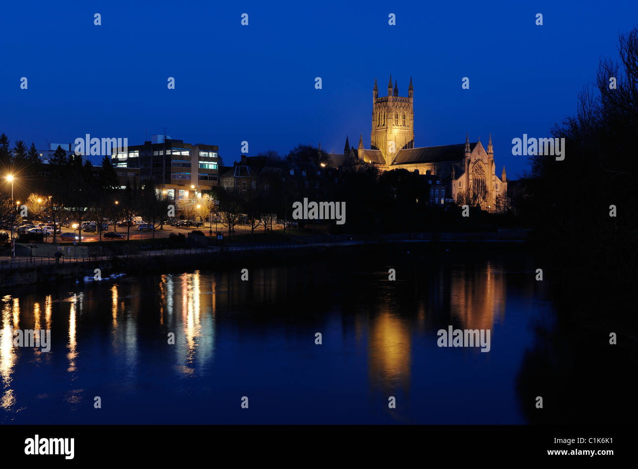 Worcester city river hi-res stock photography and images - Alamy