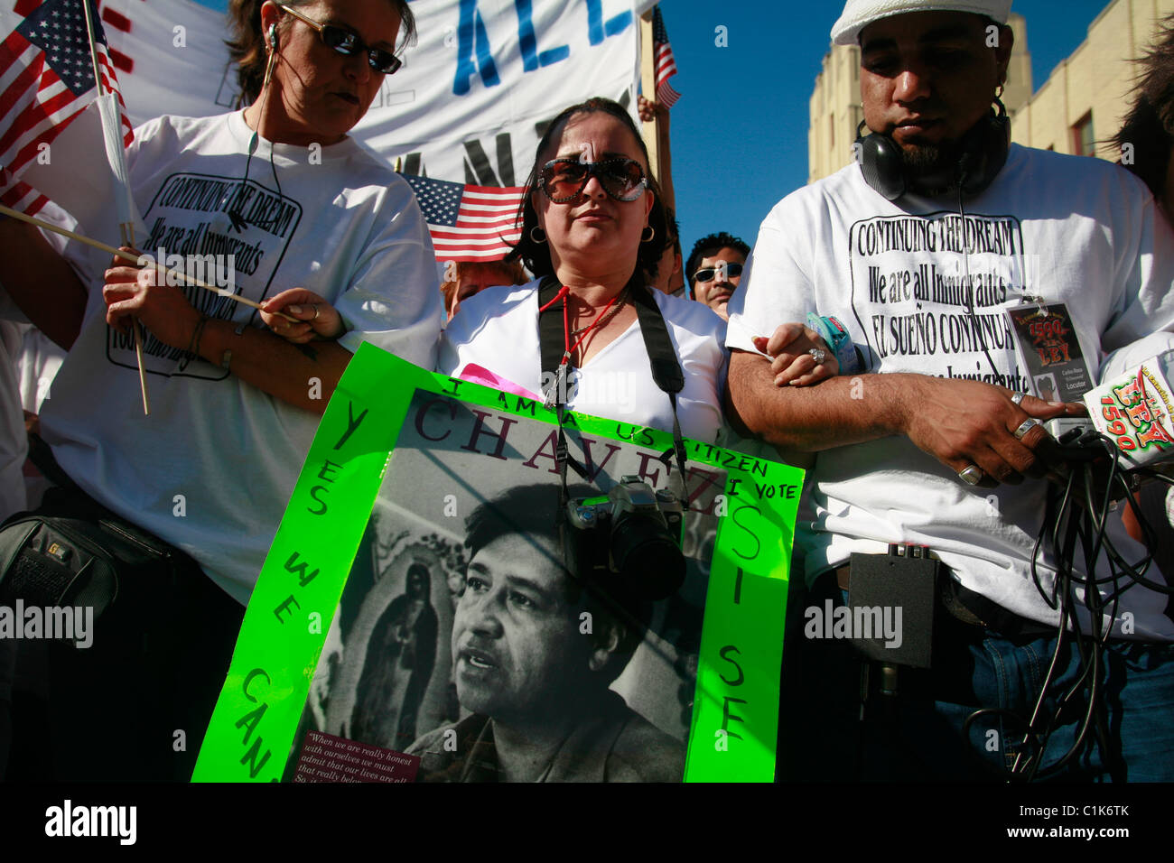 An estimated 12,000 people march and rally for immigration law reform ...