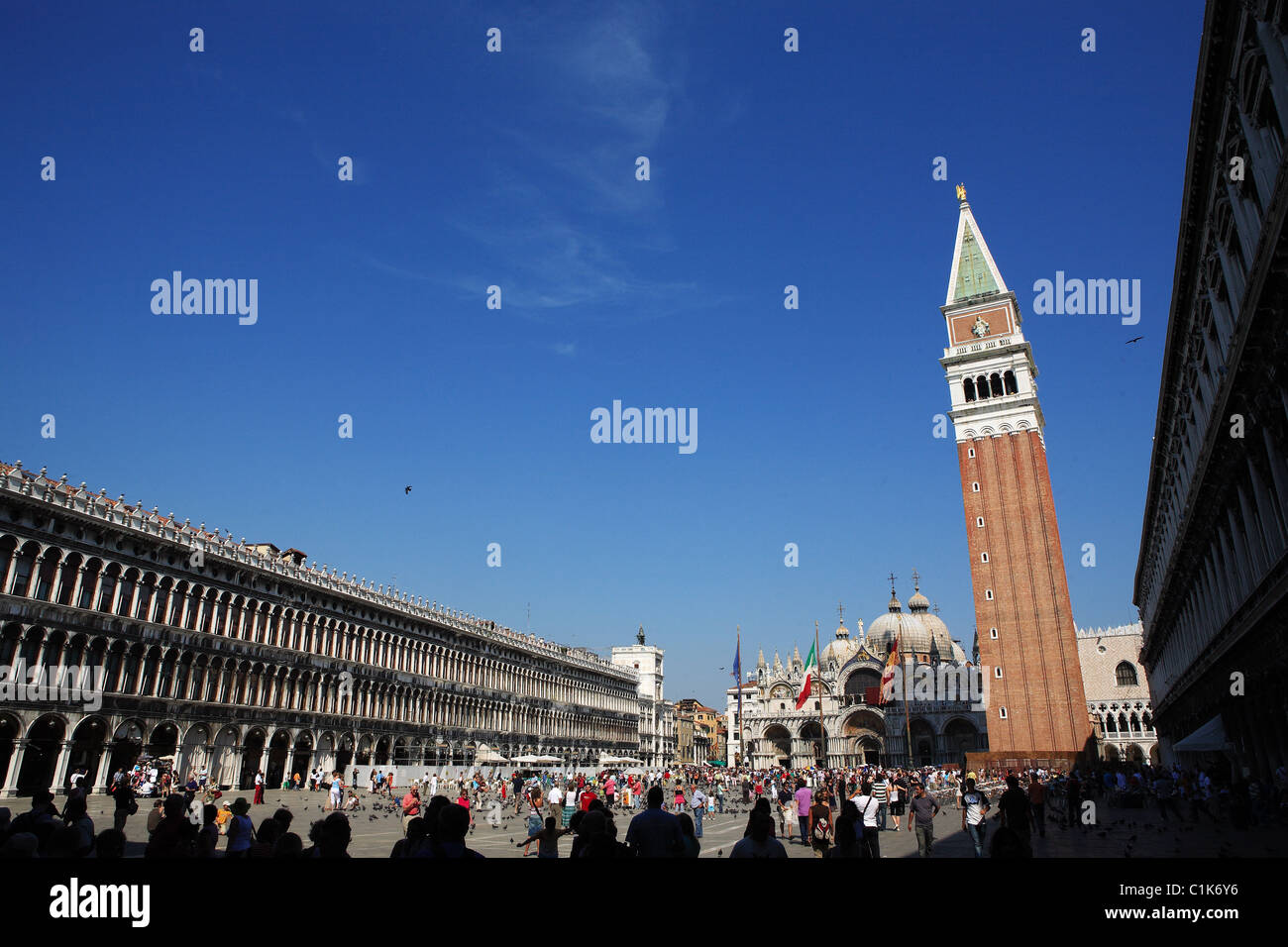Italy, Venice, Piazza San Marco (square San Marc Stock Photo - Alamy