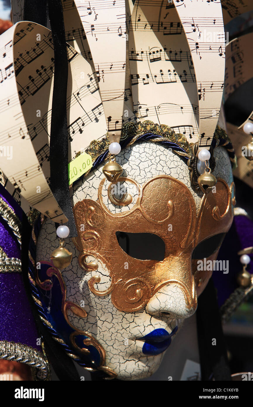 Italy, Venice, carnival mask Stock Photo - Alamy