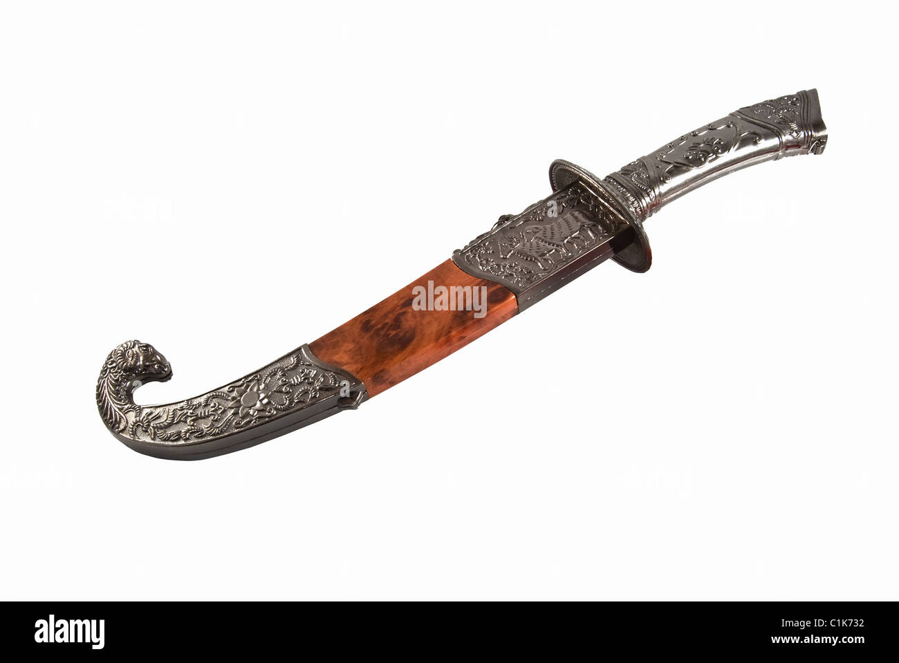dagger isolated on white background Stock Photo - Alamy