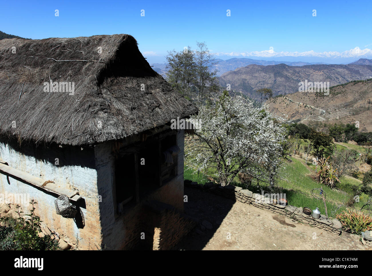 Nepali landscape Nepal Himalaya Stock Photo - Alamy