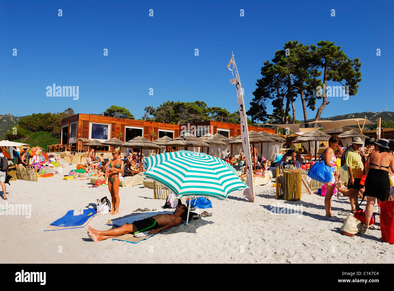 France, Corse du Sud, Portigliolo, silver beach Stock Photo - Alamy