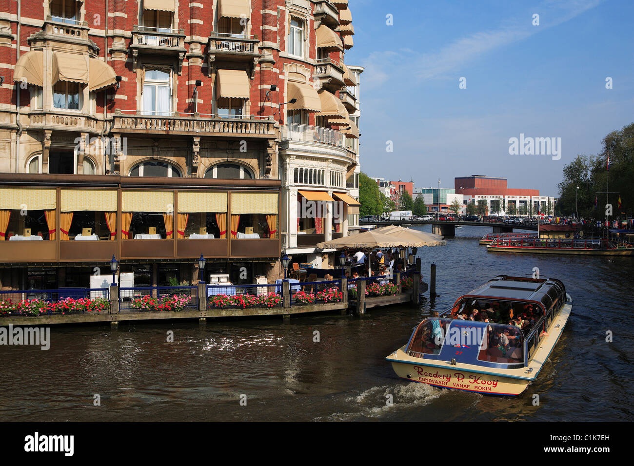 Netherlands, Amsterdam, Amstel river Stock Photo - Alamy