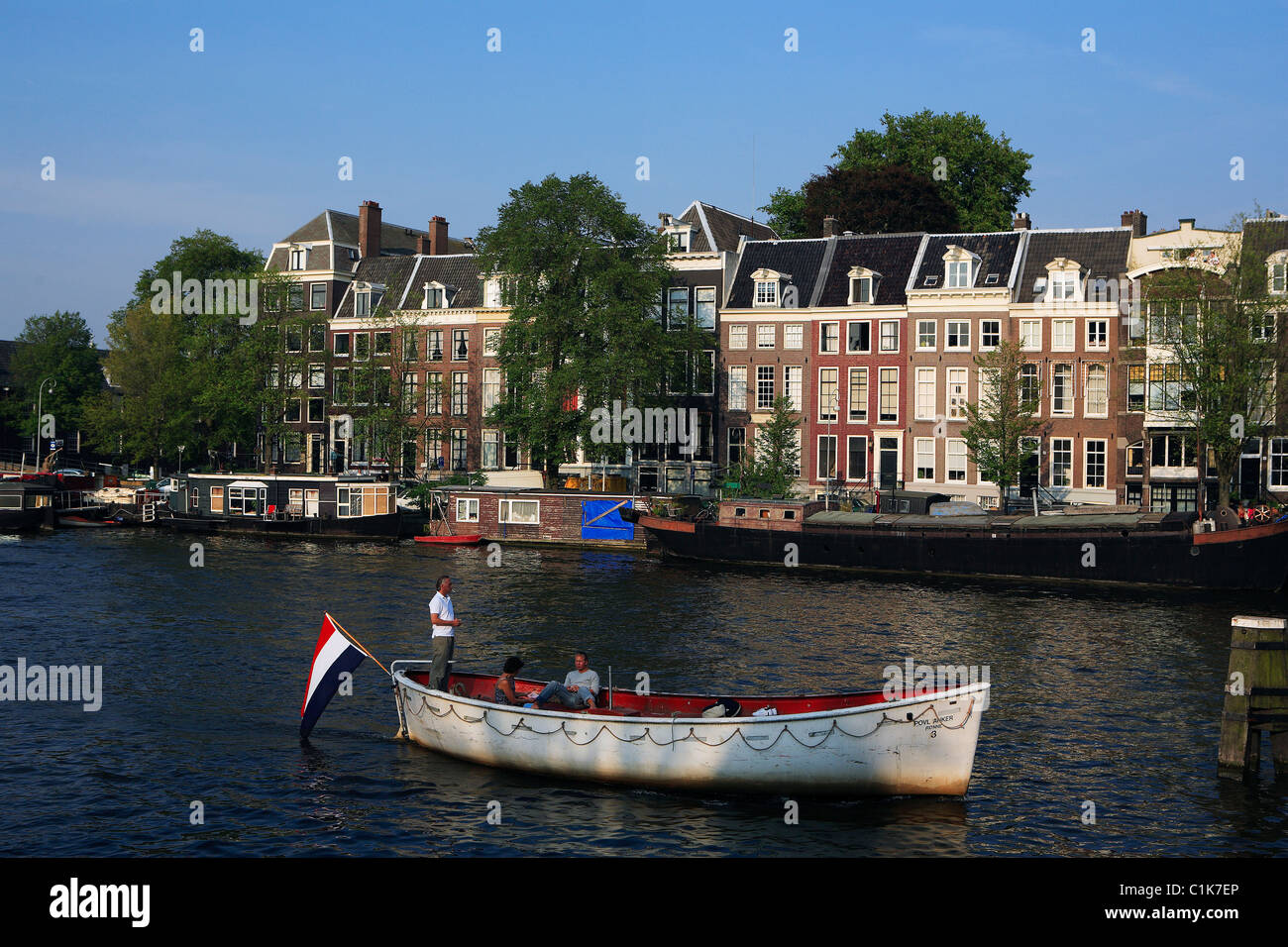 Netherlands, Amsterdam, Amstel river Stock Photo - Alamy